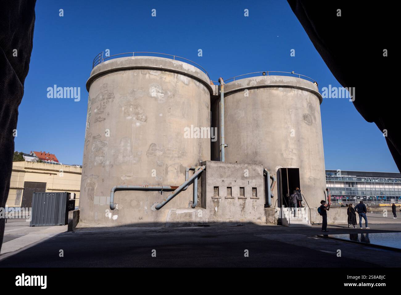Old cement silos converted into a museum and foundation, Marta Ortega ...
