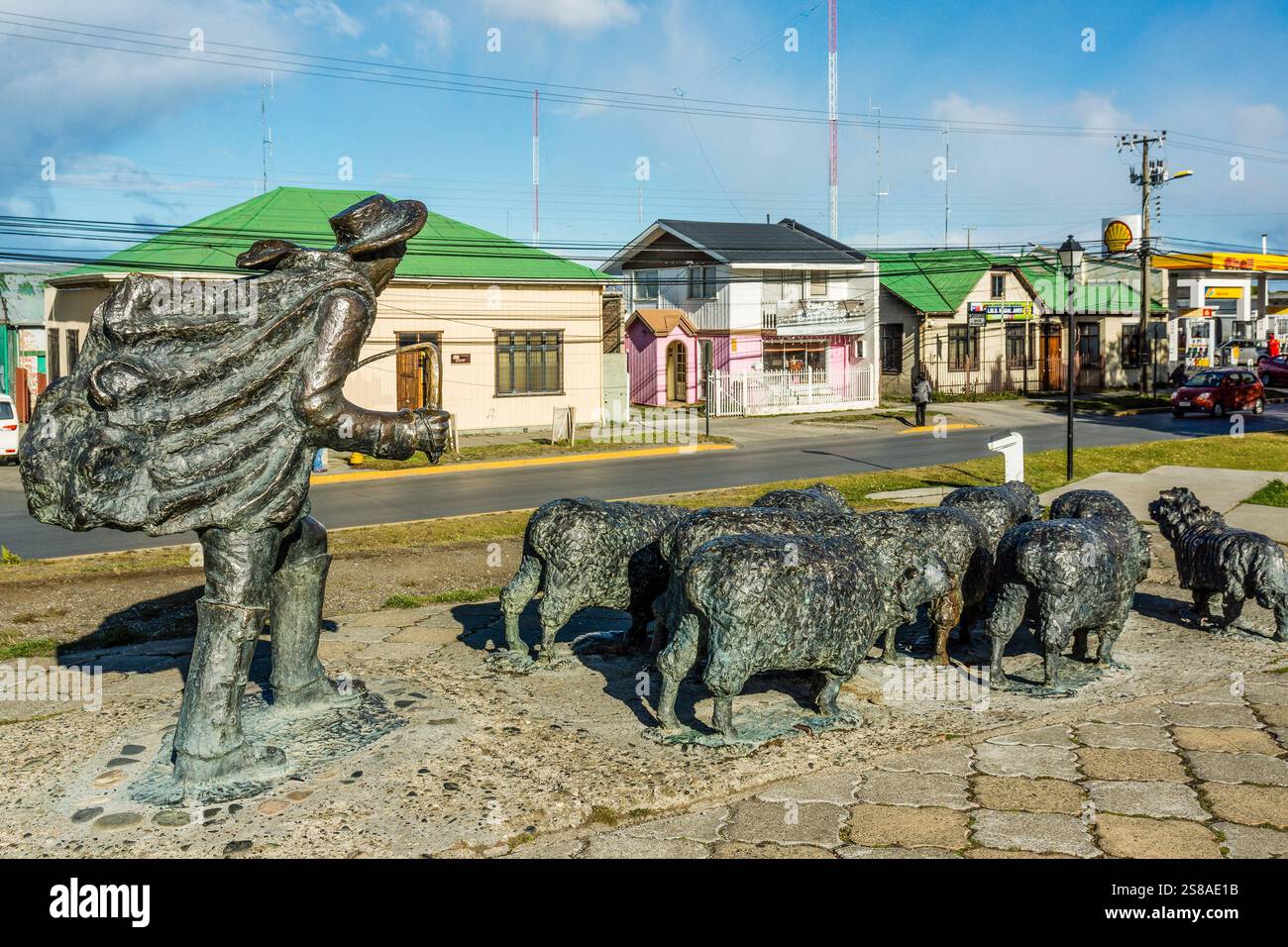 Monument to the Shepherd, Punta Arenas -Sandy Point-, Patagonia ...