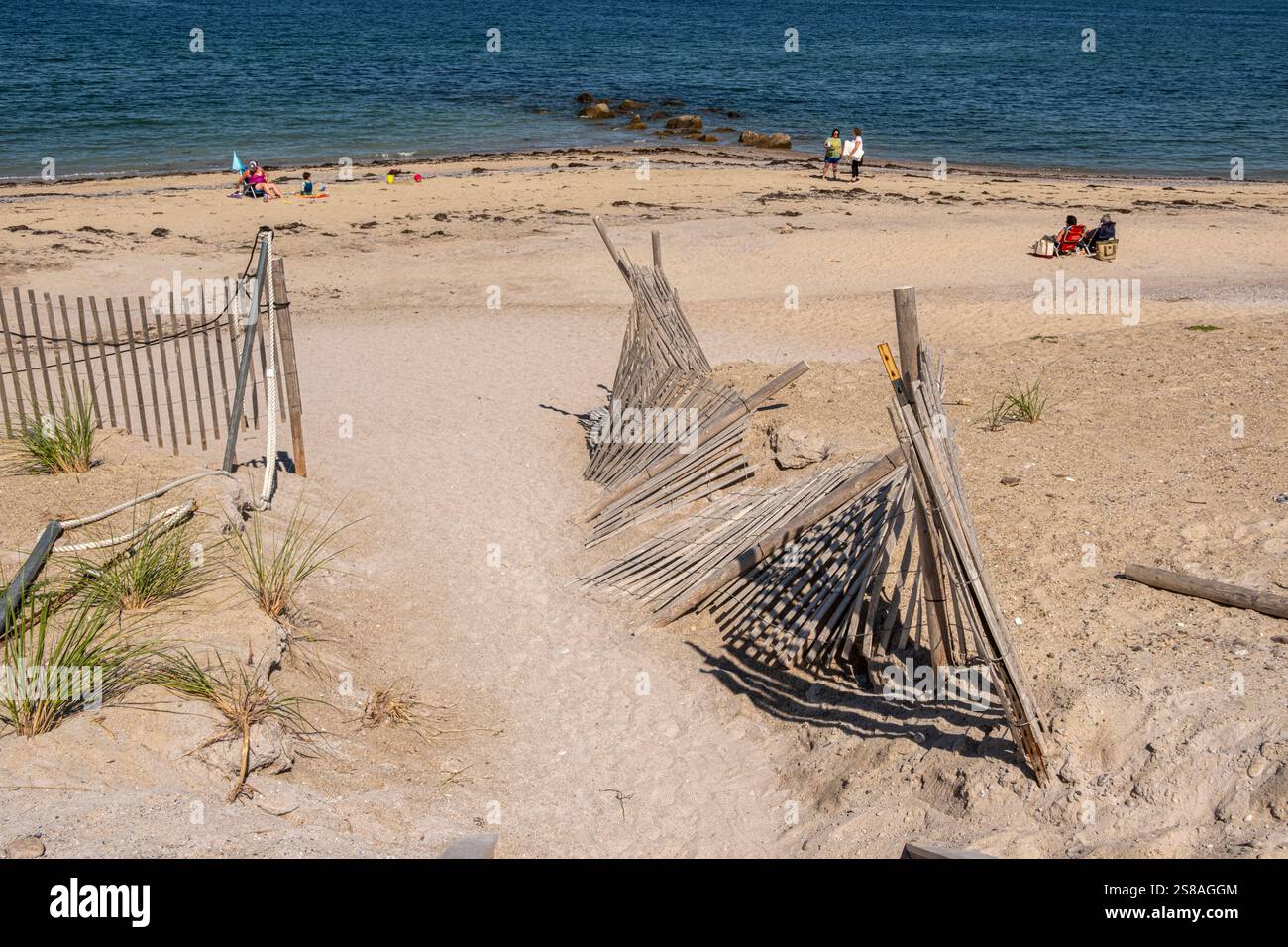 Sandy Neck Beach, Cape Cod, Massachusetts Stock Photo - Alamy