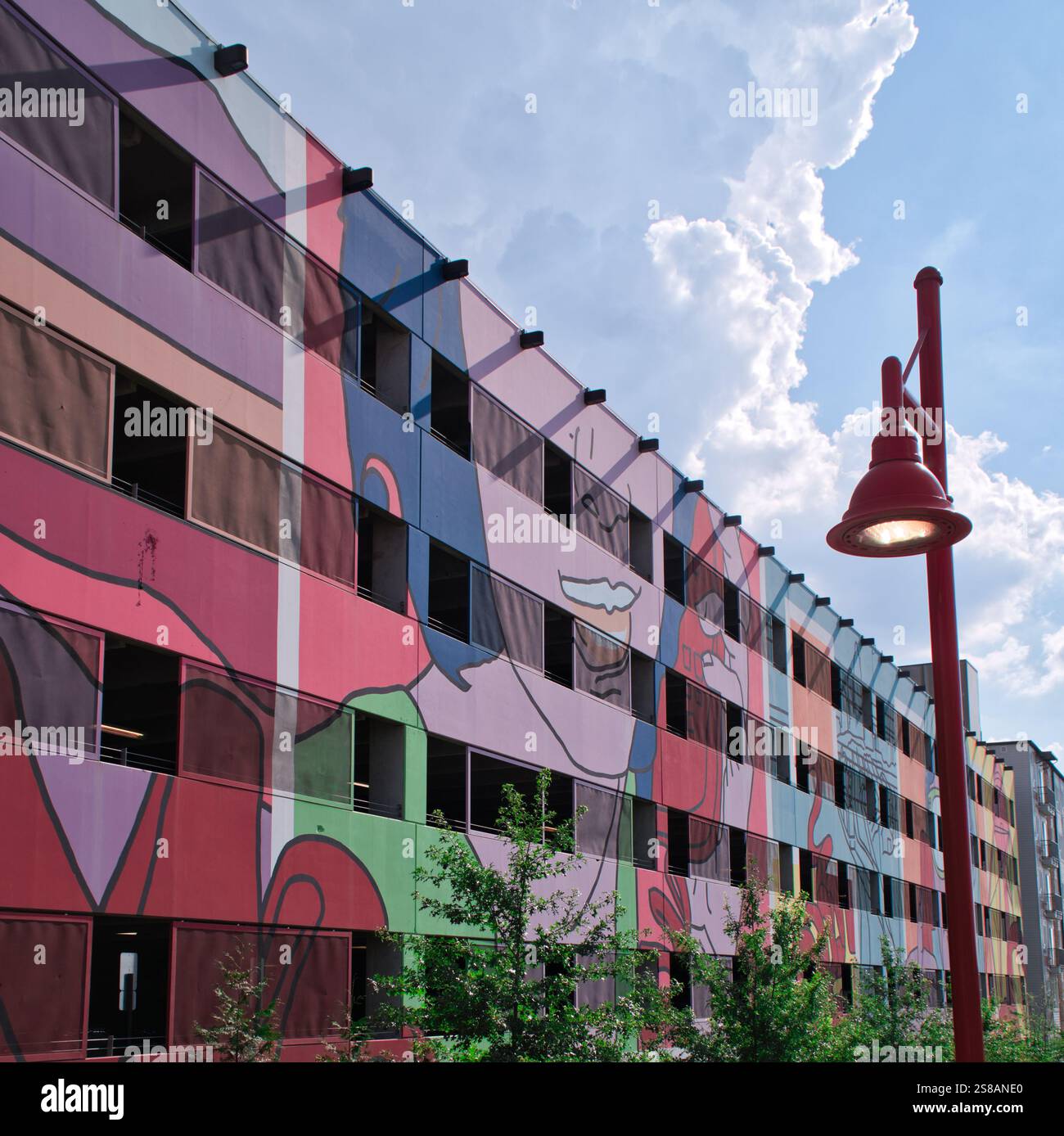 Building Mural NC Stock Photo - Alamy