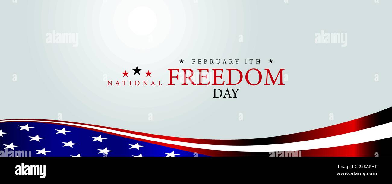 National Freedom Day A Time to Remember and Rejoice Stock Vector Image ...