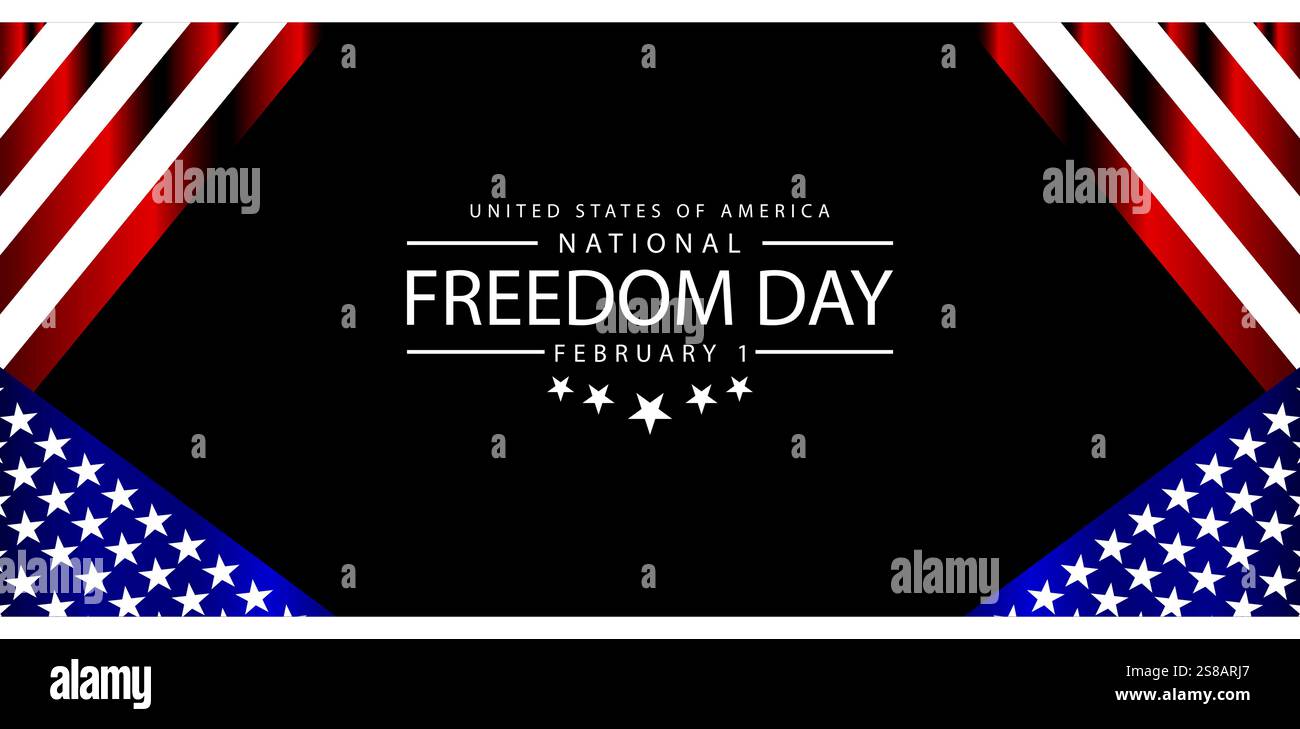 National Freedom Day A Time to Remember and Rejoice Stock Vector Image ...