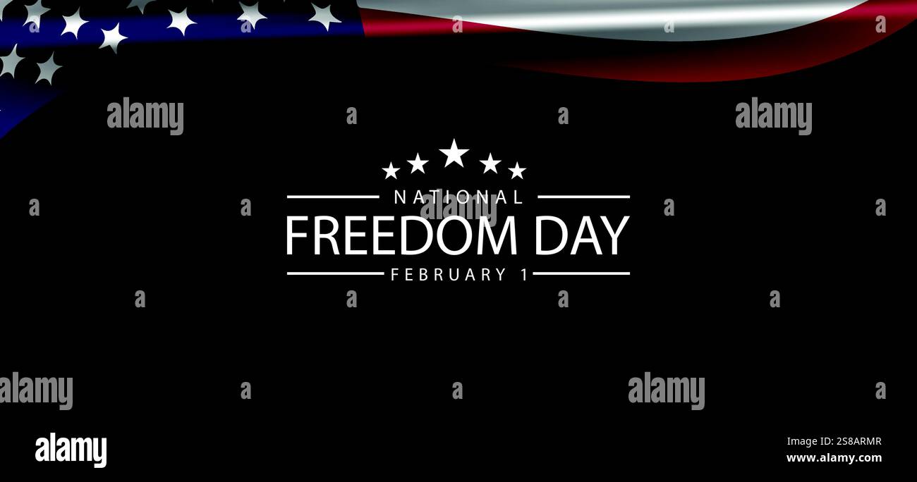 National Freedom Day A Time to Remember and Rejoice Stock Vector Image ...