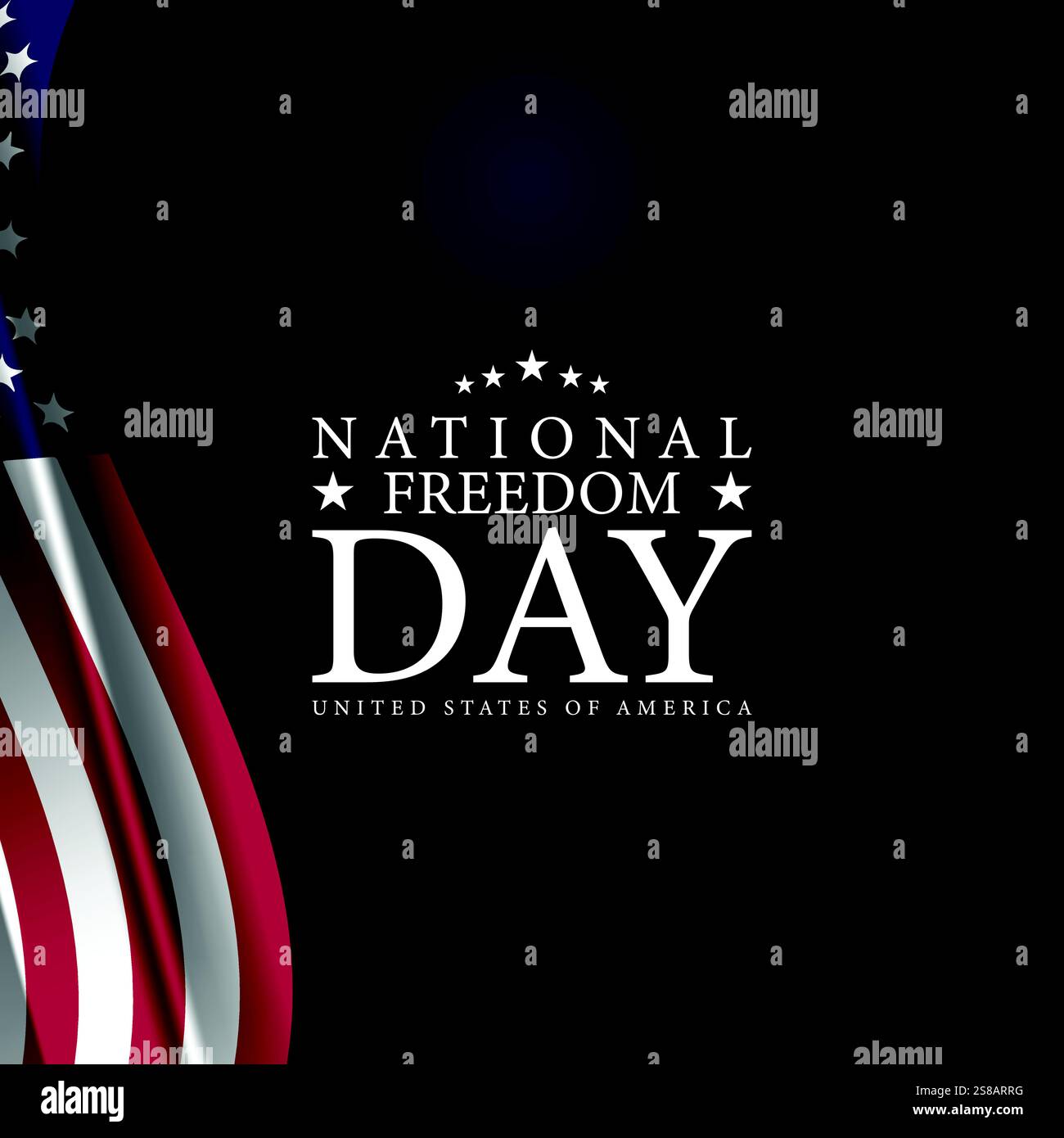 National Freedom Day A Time to Remember and Rejoice Stock Vector Image ...