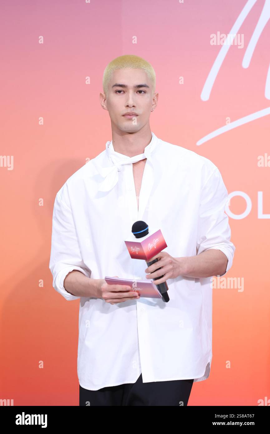 Japanese-American singer and model Mika Hashizume attends an activity ...