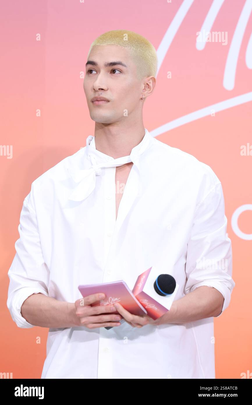 Japanese-American singer and model Mika Hashizume attends an activity ...