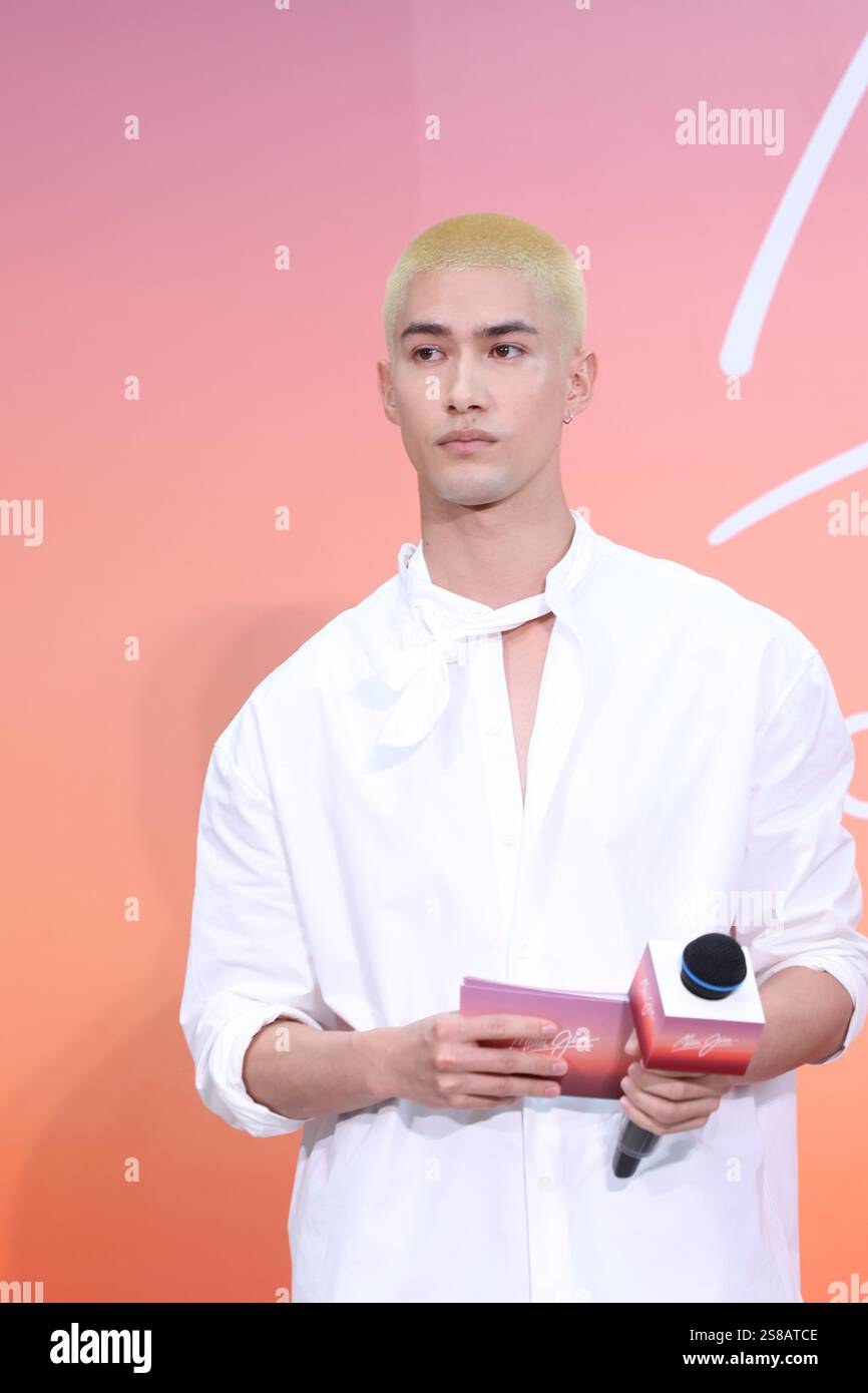 Japanese-American singer and model Mika Hashizume attends an activity ...