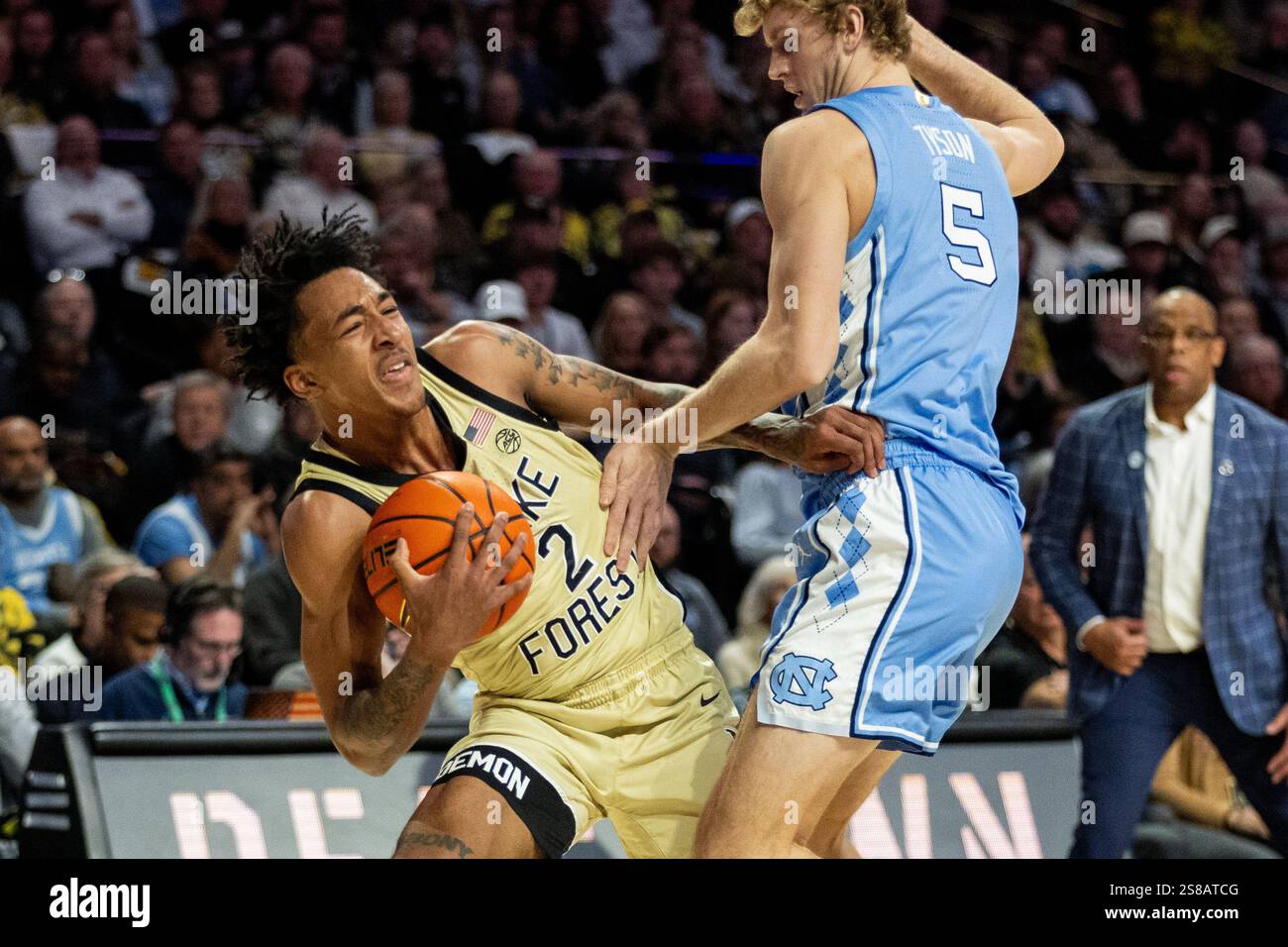 Winston Salem, United States. 21st Jan, 2025. January 21, 2025: Wake ...