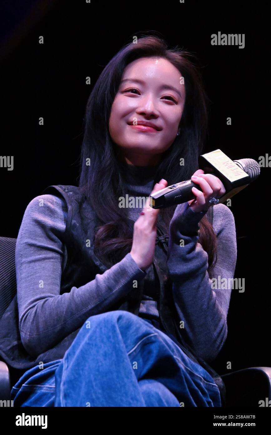 Chinese actress Ni Ni attends an activity in Shanghai, China, 19 ...