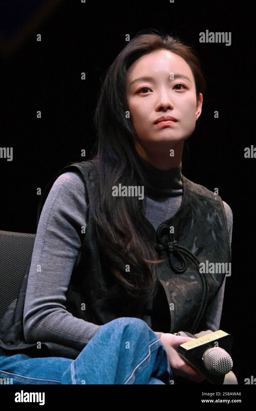 Chinese actress Ni Ni attends an activity in Shanghai, China, 19 ...