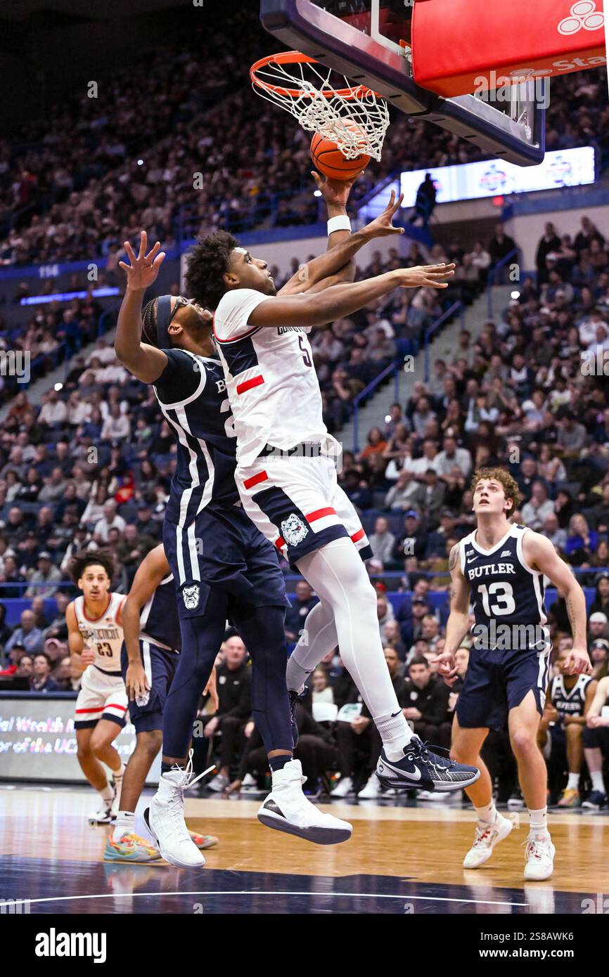 Hartford, Connecticut, USA. 21st Jan, 2025. TARRIS REED JR. C 5 OF THE ...
