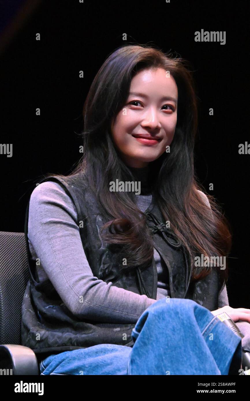 Chinese actress Ni Ni attends an activity in Shanghai, China, 19 ...