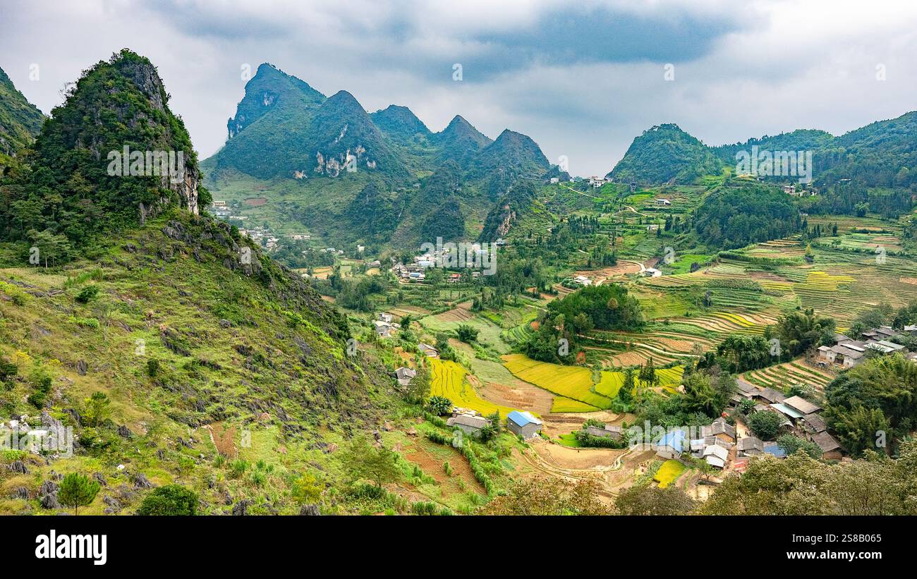 Ha Giang Loop, Dong Van, Ha Giang, Vietnam Stock Photo - Alamy