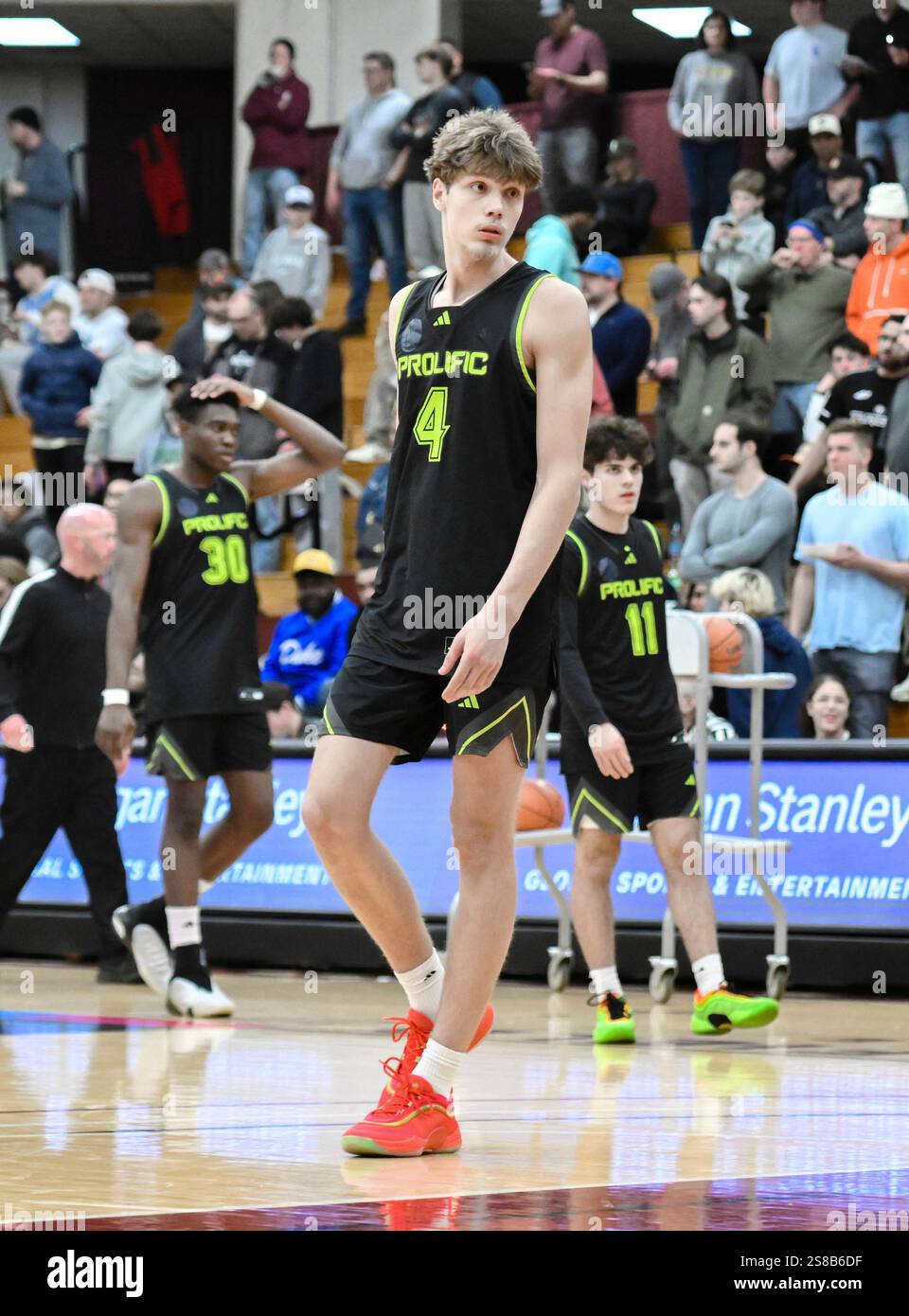SPRINGFIELD, MA - JANUARY 19: Nikola Bundalo of Prolific Prep (4 ...