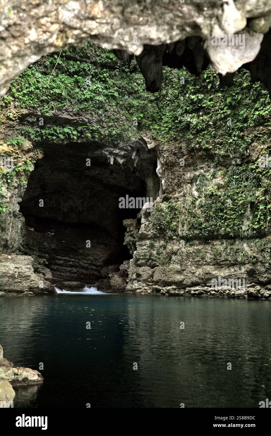 Limestone caves of Waikelo Sawah, a rare water source in Sumba—an ...