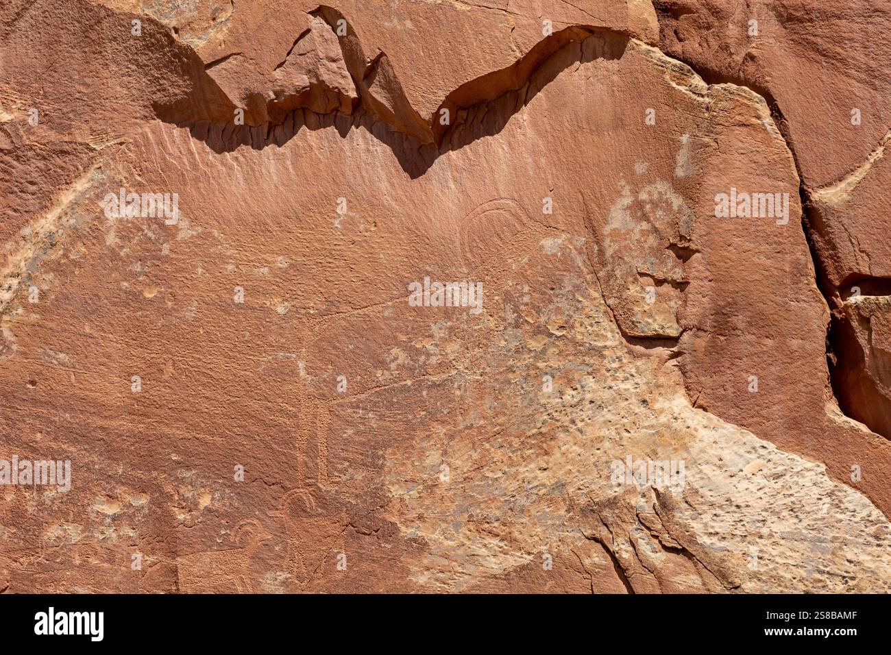 Ancient petroglyphs from the Fremont and Ancestral Puebloan people who ...