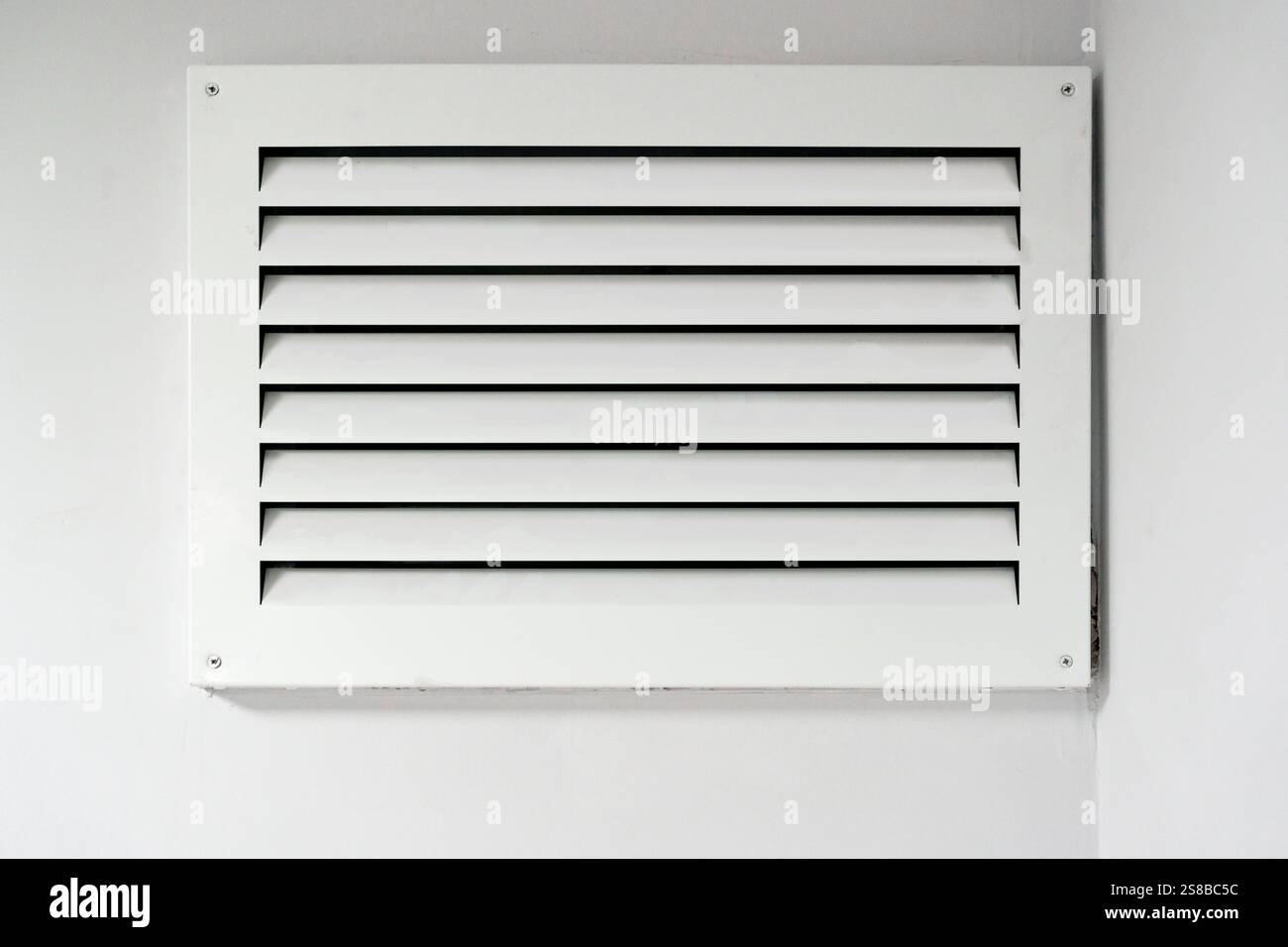 Ventilation system installation in a modern interior space enhancing ...