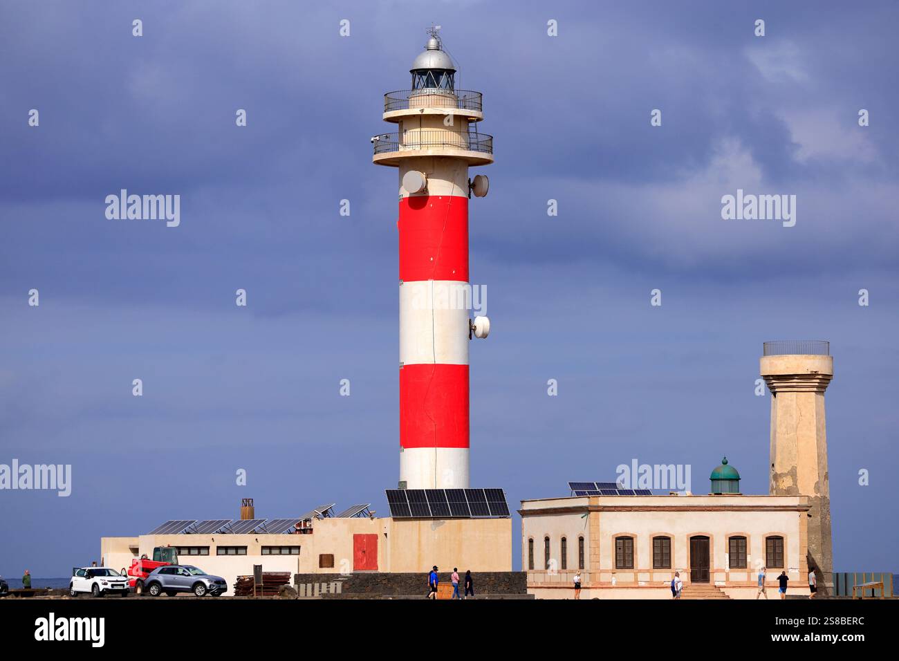 Faro de Tostón, El Cotillo, Fuerteventura, Canary Islands, Spain Stock ...