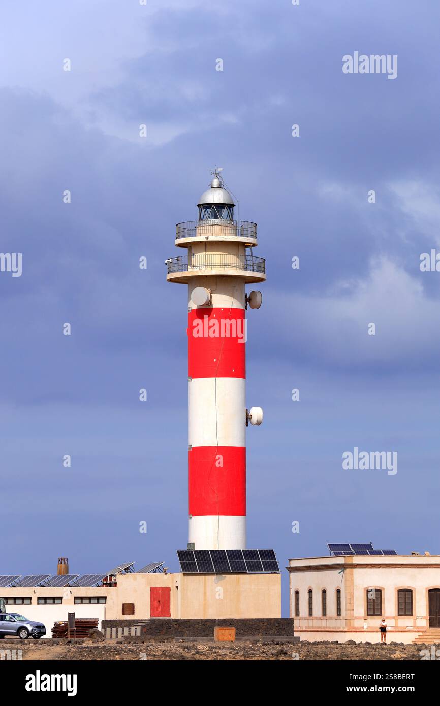 Faro de Tostón, El Cotillo, Fuerteventura, Canary Islands, Spain Stock ...