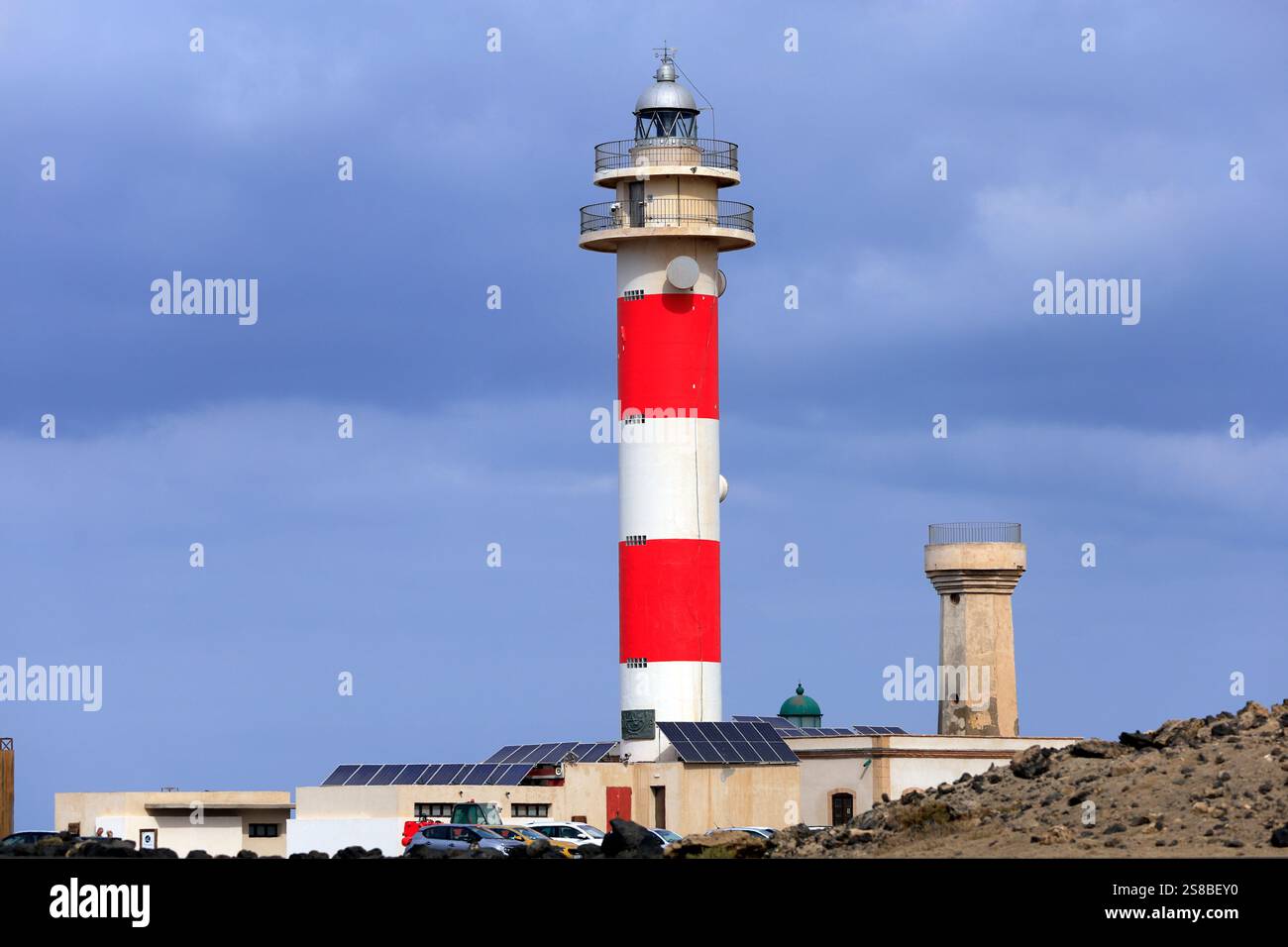 Faro de Tostón, El Cotillo, Fuerteventura, Canary Islands, Spain Stock ...