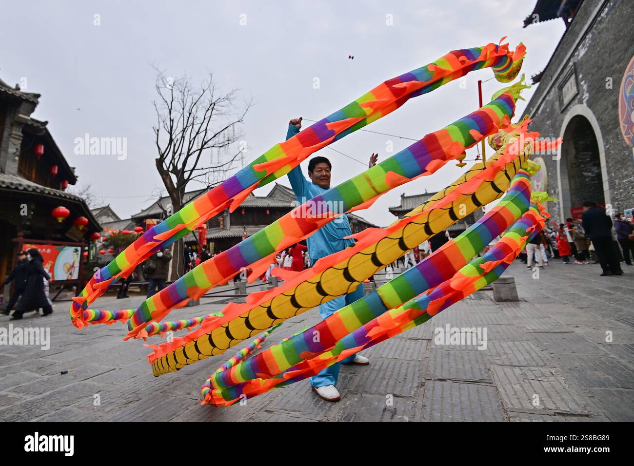 Qingzhou, China. 22nd Jan, 2025. QINGZHOU, CHINA - JANUARY 22, 2025 - A ...