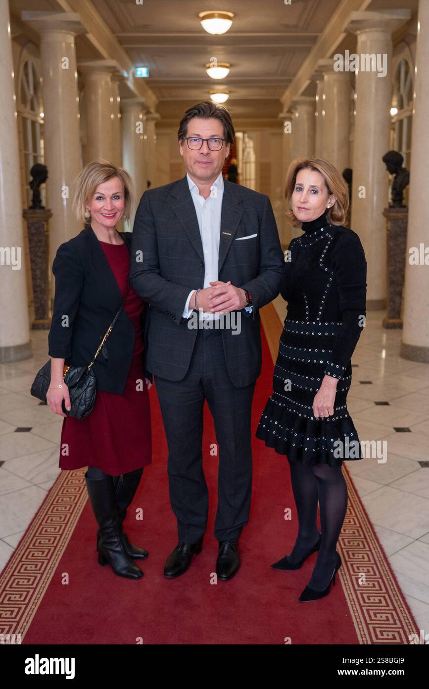 Vienna, Austria. 21st Jan, 2025. New Year's reception at the Albertina ...