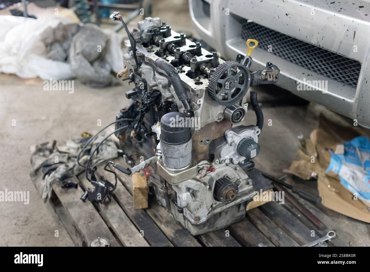 Dismantled for restoration hi-res stock photography and images - Alamy