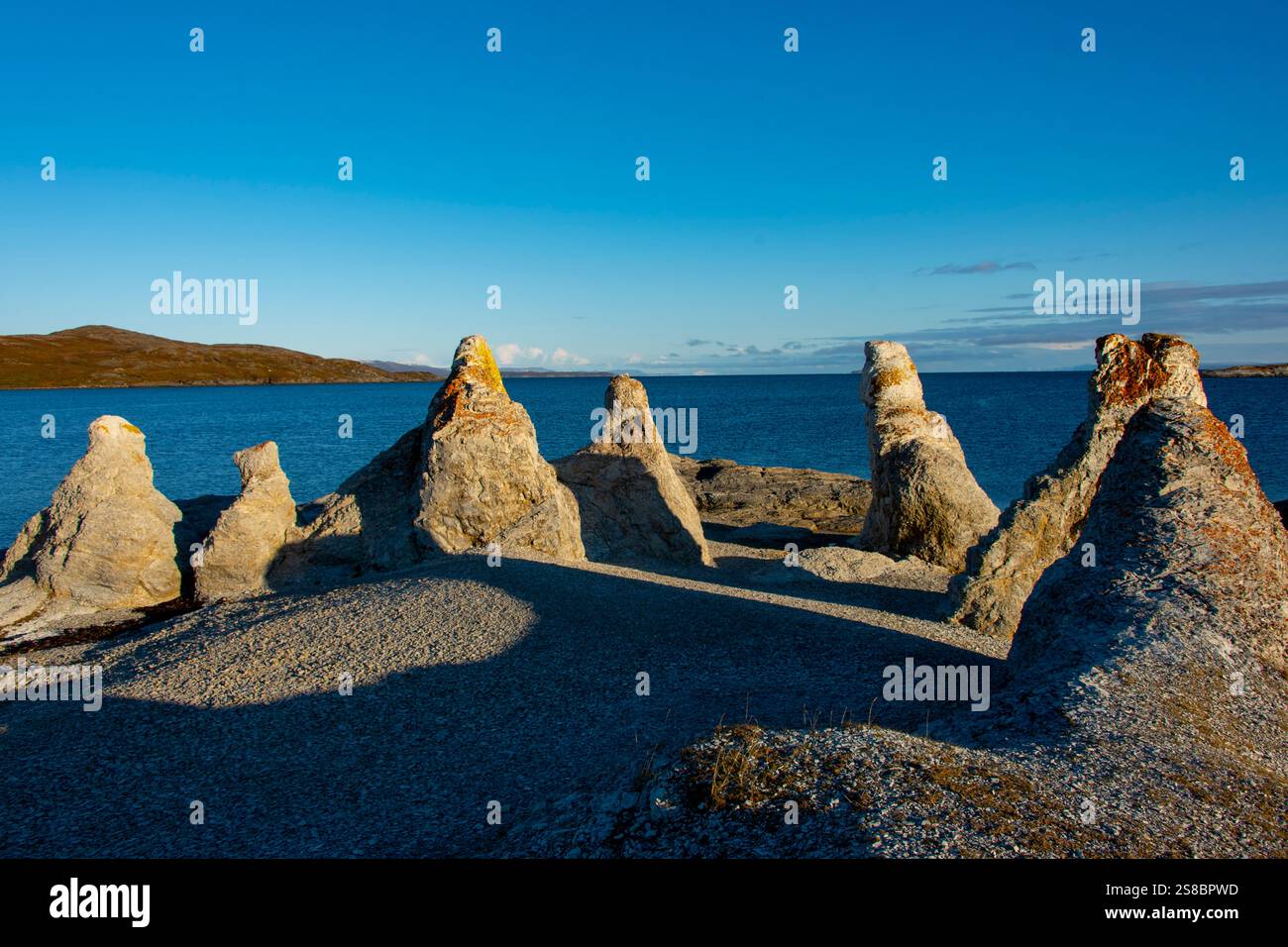 The Trolls at Trollholmsund - Norway Stock Photo - Alamy