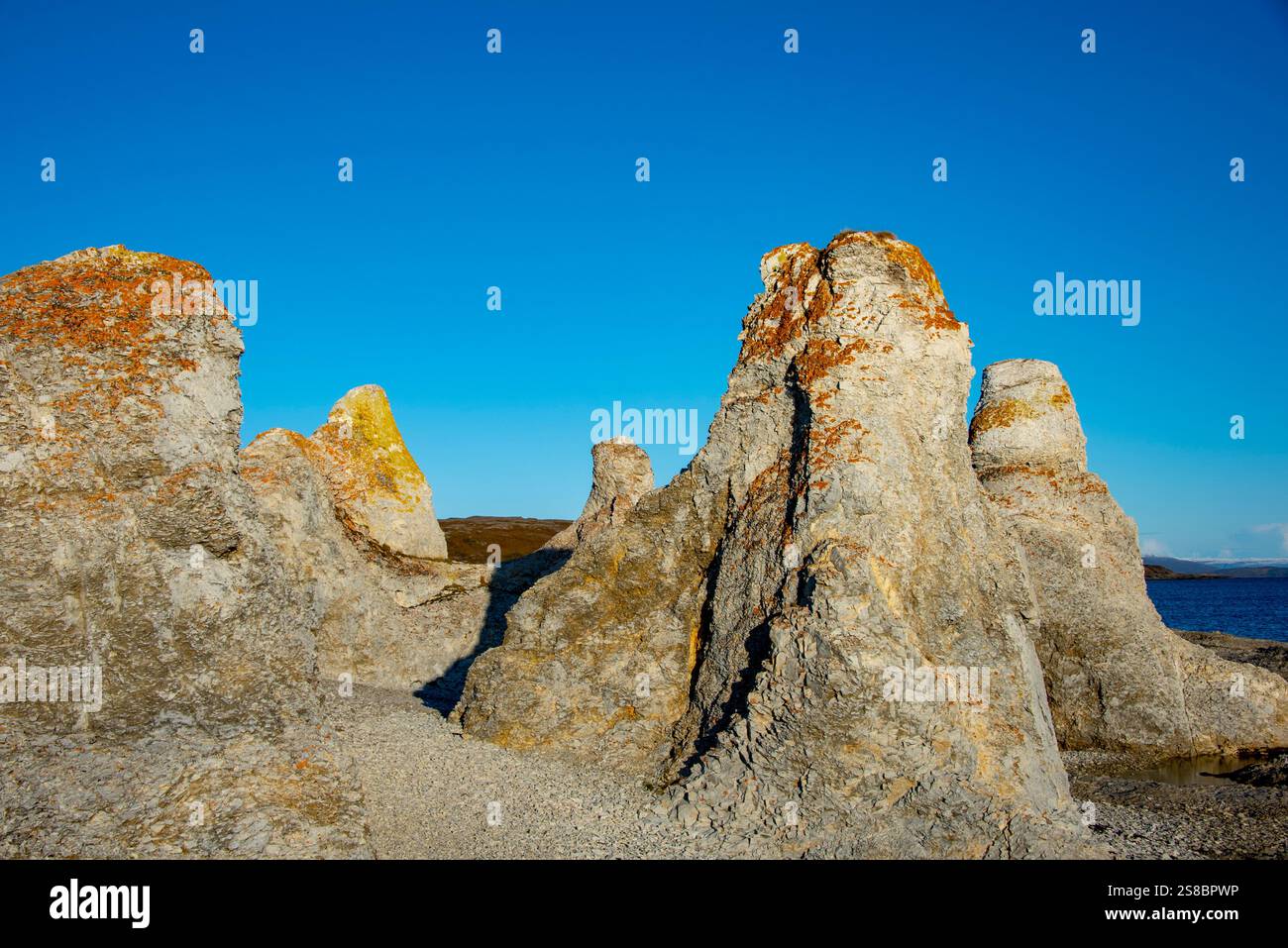 The Trolls at Trollholmsund - Norway Stock Photo - Alamy