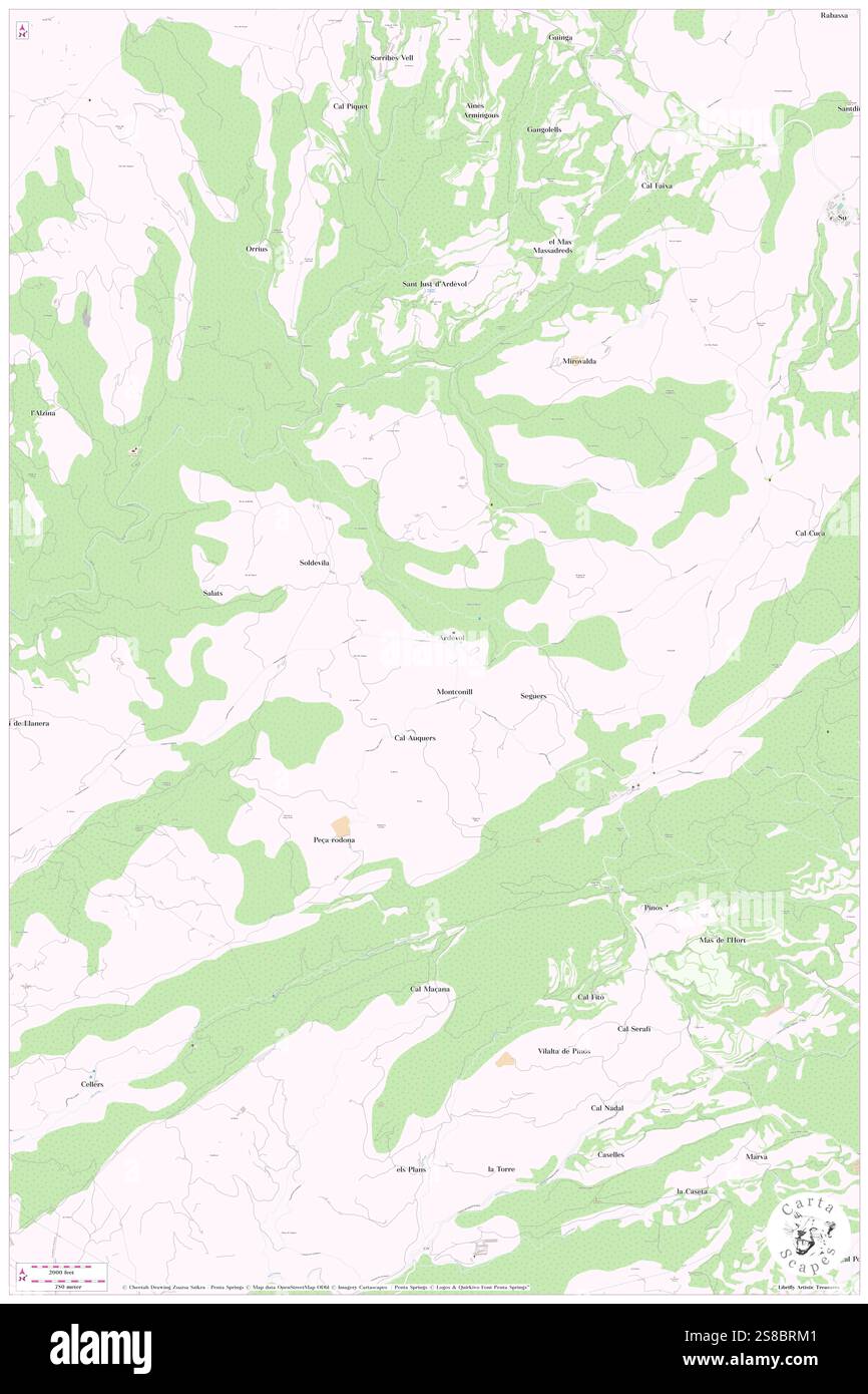 Ardevol, Província de Lleida, ES, Spain, Catalonia, N 41 51' 0'', N 1 ...