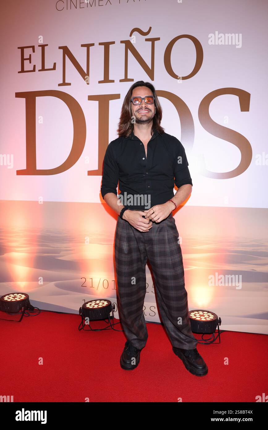 Andrés Zuno attends the red carpet for the ‘El Niño Dios’ premiere at ...