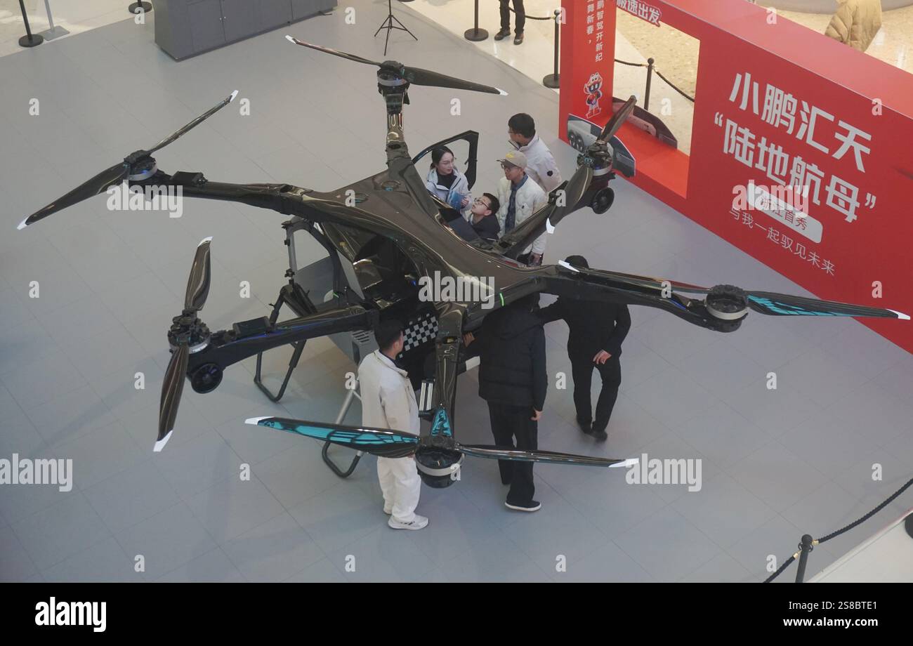 Hangzhou, China. 22nd Jan, 2025. HANGZHOU, CHINA - JANUARY 22, 2025 ...