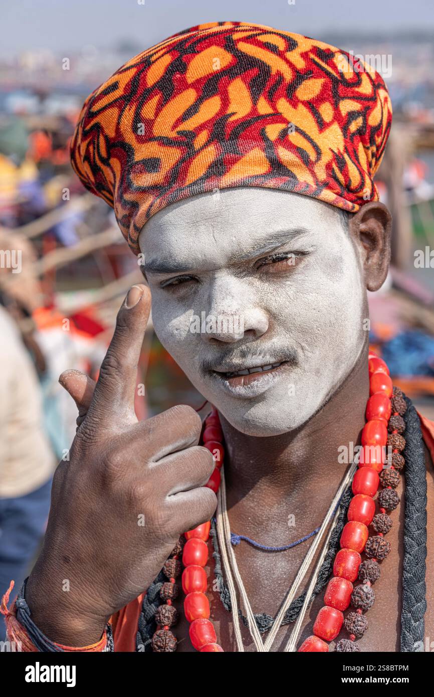 Madrid, Madrid, Spain. 21st Jan, 2025. kumbh Mela 2025 (Credit Image ...