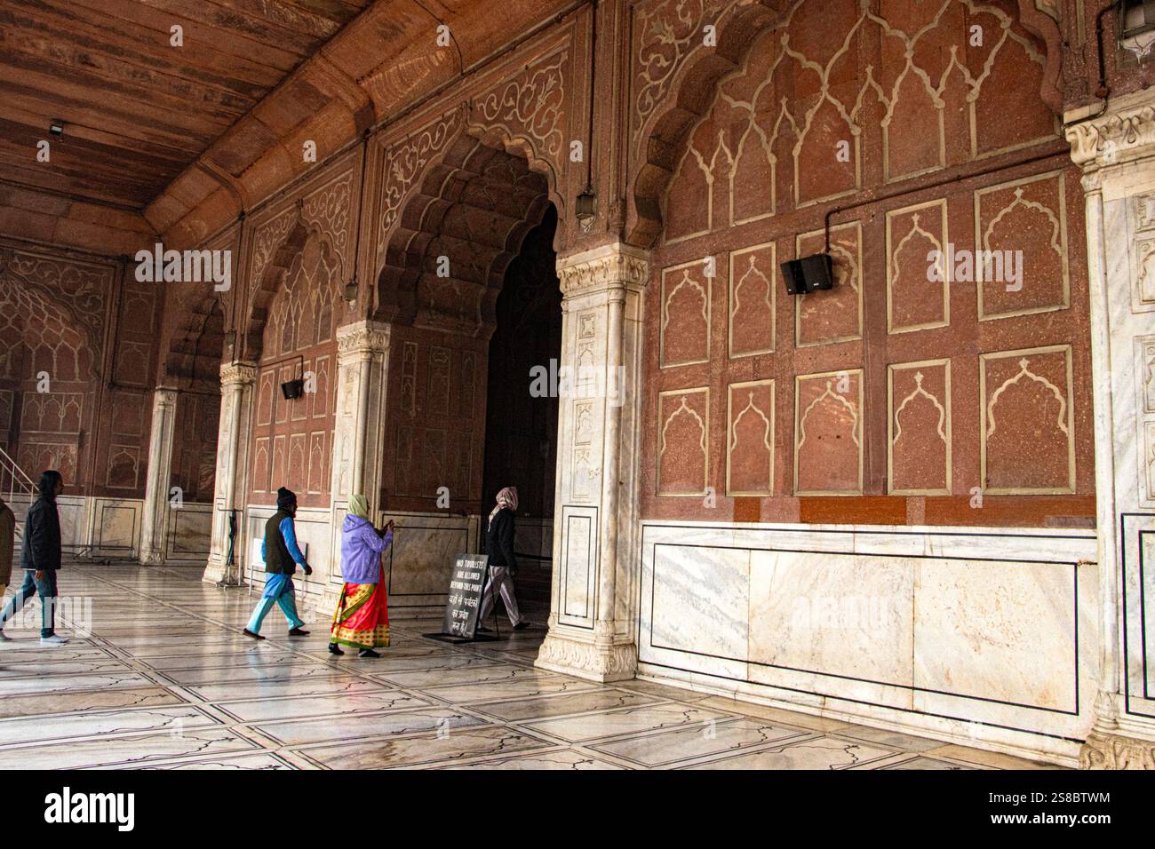 The Masjid-i-Jehan-Numa, commonly known as the Jama Masjid of Delhi, is ...