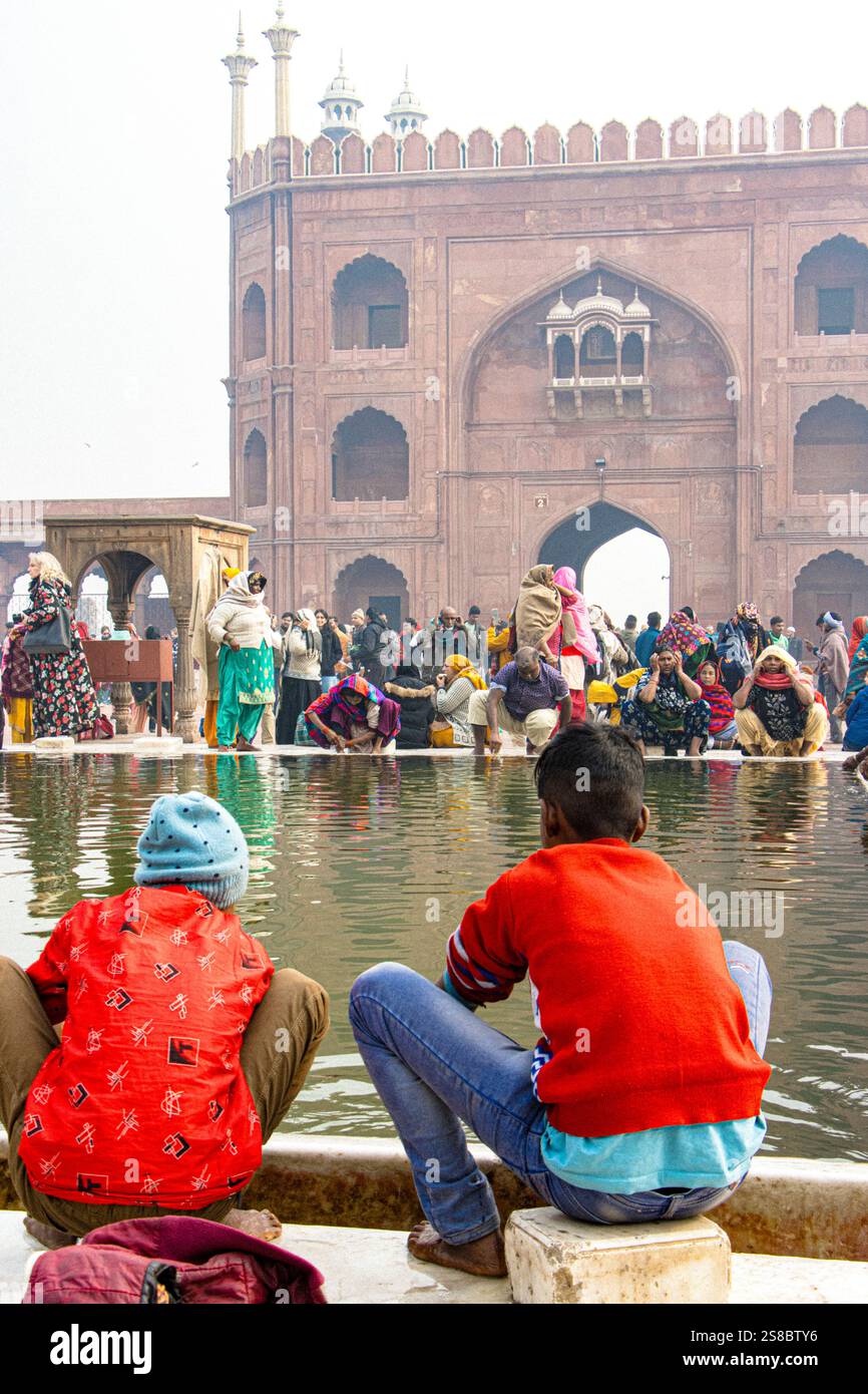 The Masjid-i-Jehan-Numa, commonly known as the Jama Masjid of Delhi, is ...