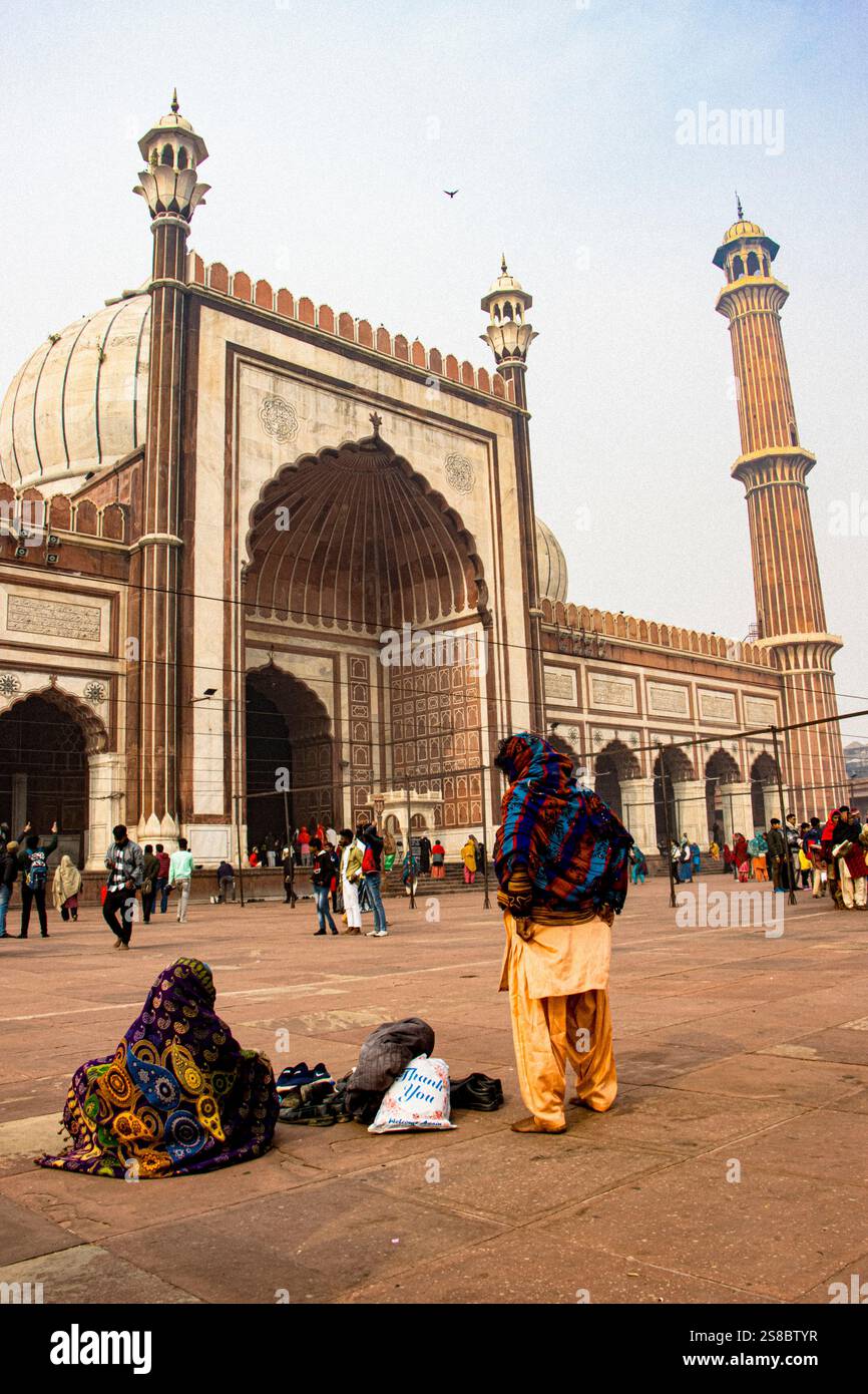 The Masjid-i-Jehan-Numa, commonly known as the Jama Masjid of Delhi, is ...