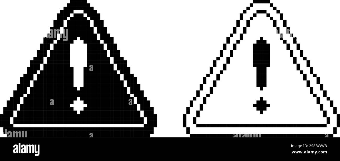 Traffic sign danger warning Black and White Stock Photos & Images - Alamy