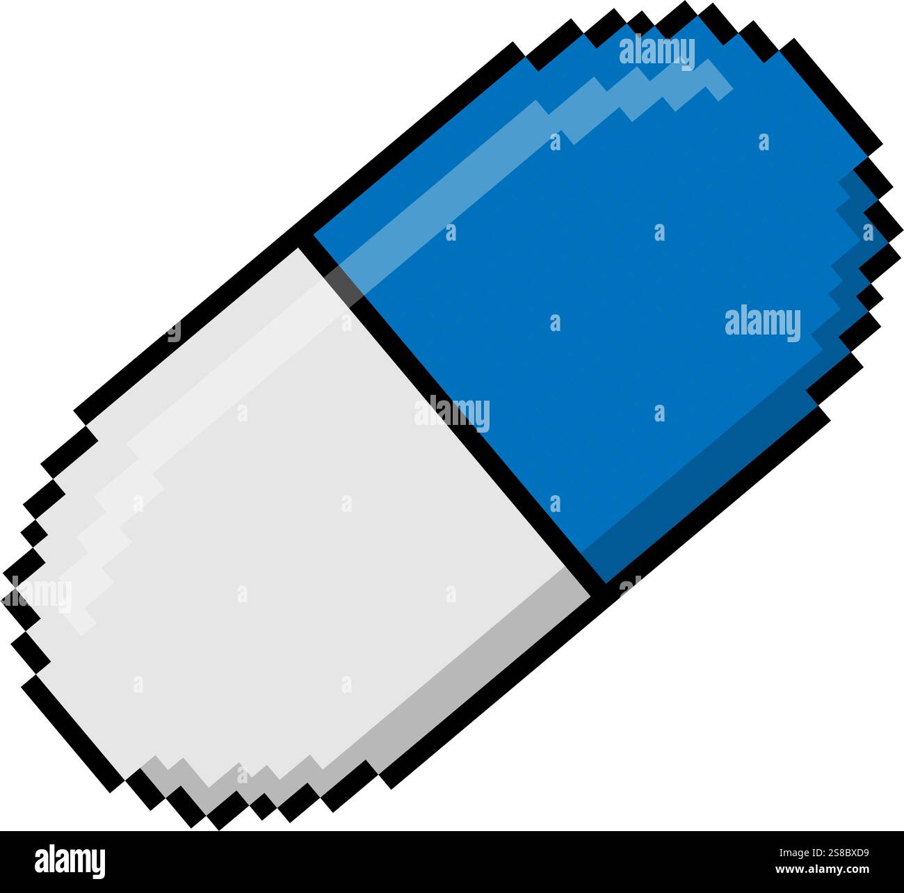 Pills pixel art icon simple design Stock Vector Image & Art - Alamy