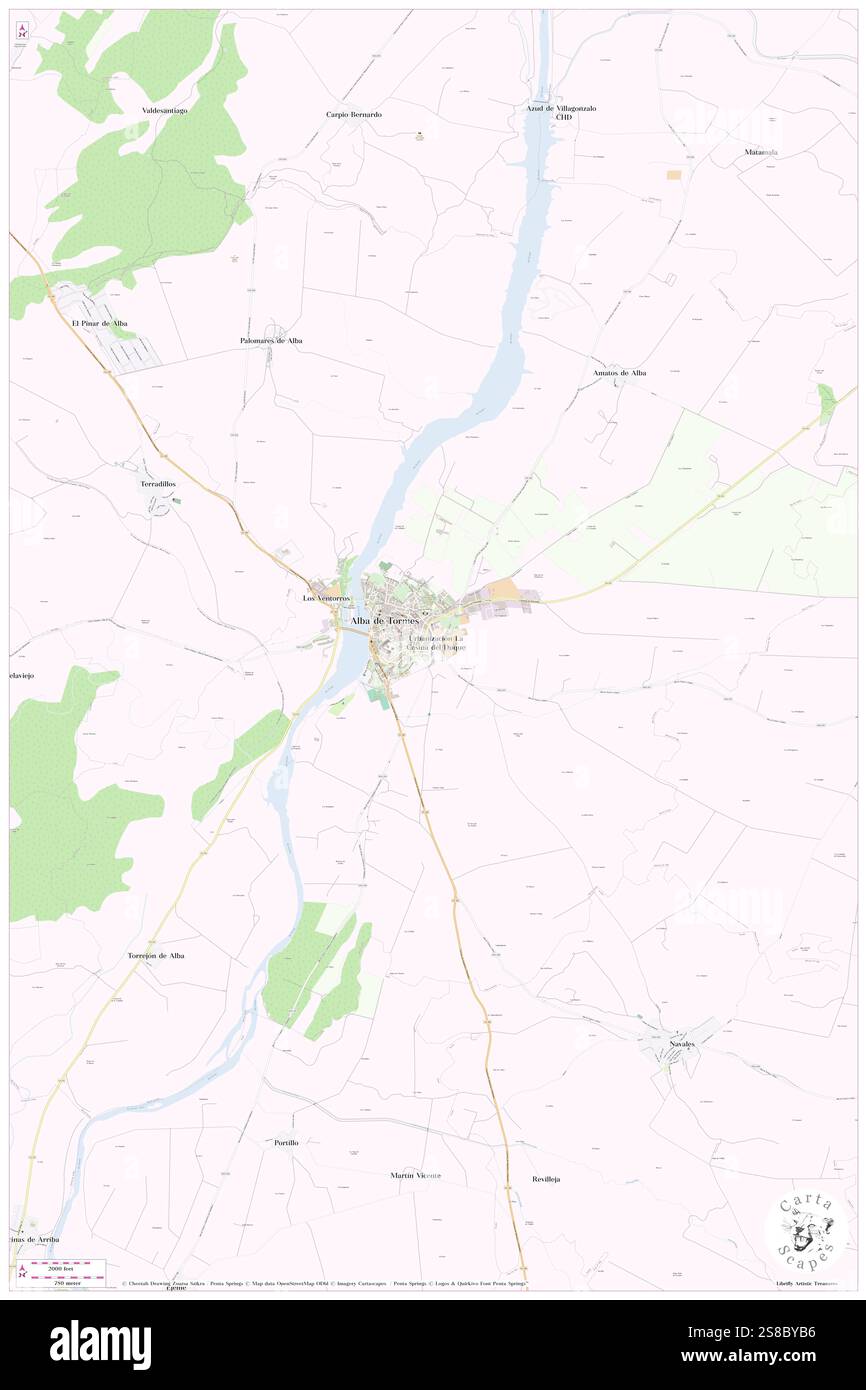 Alba de Tormes, Provincia de Salamanca, ES, Spain, Castille and León, N ...