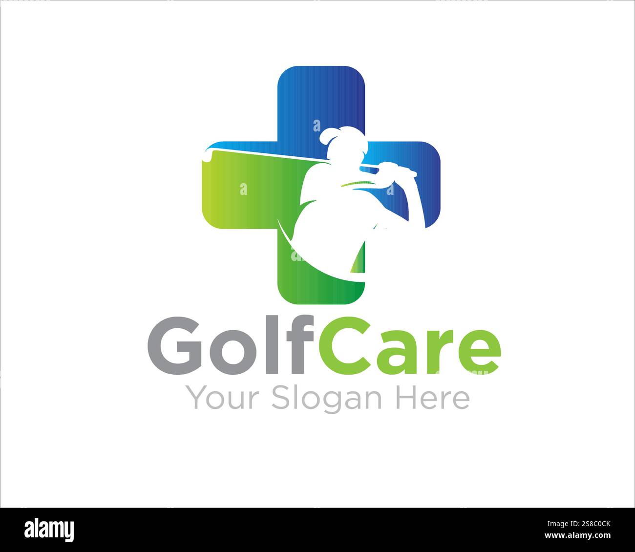 golf care logo designs for protection service Stock Vector Image & Art ...