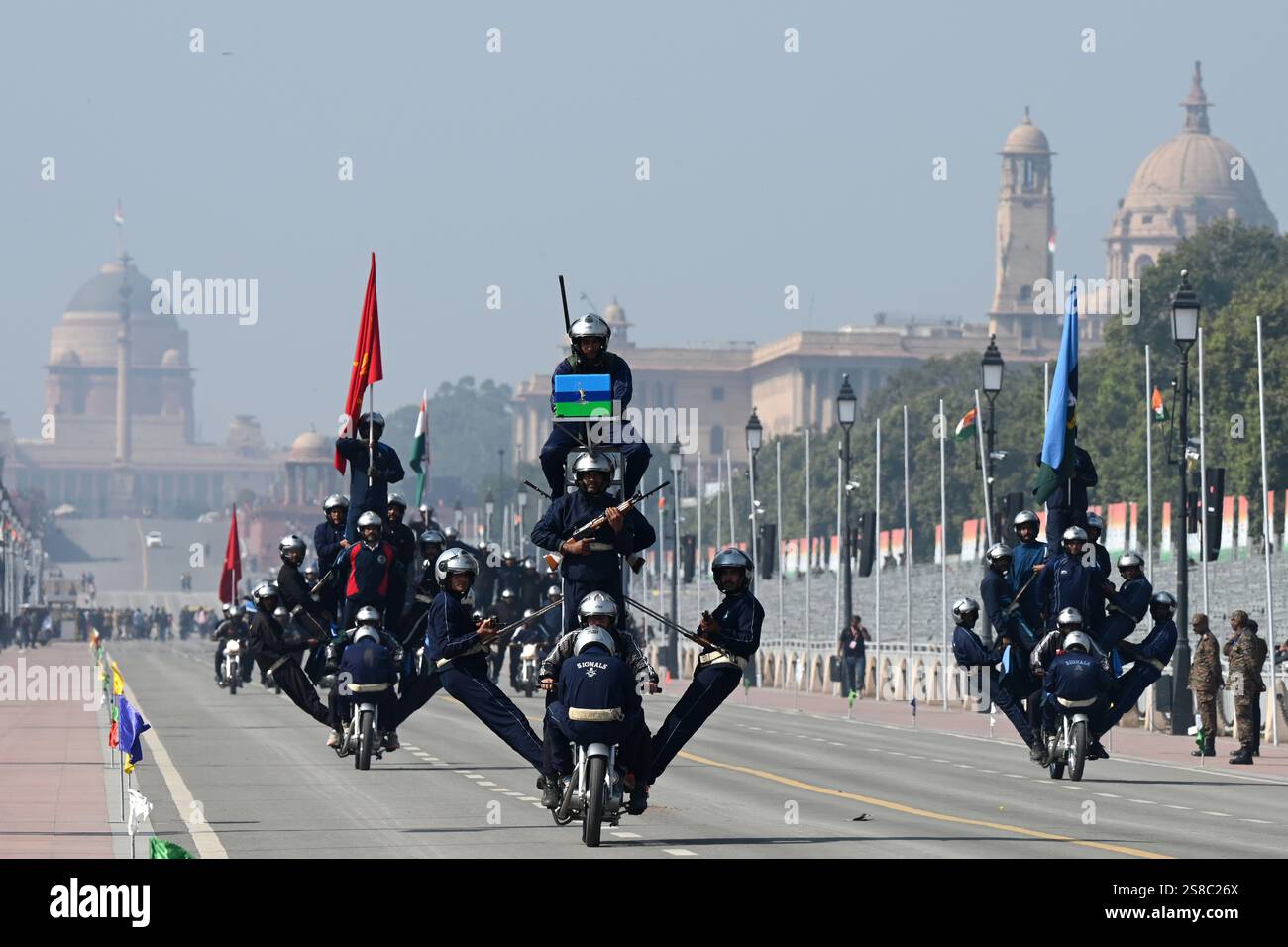 India. 21st Jan, 2025. NEW DELHI, INDIA - JANUARY 21: "Daredevils ...