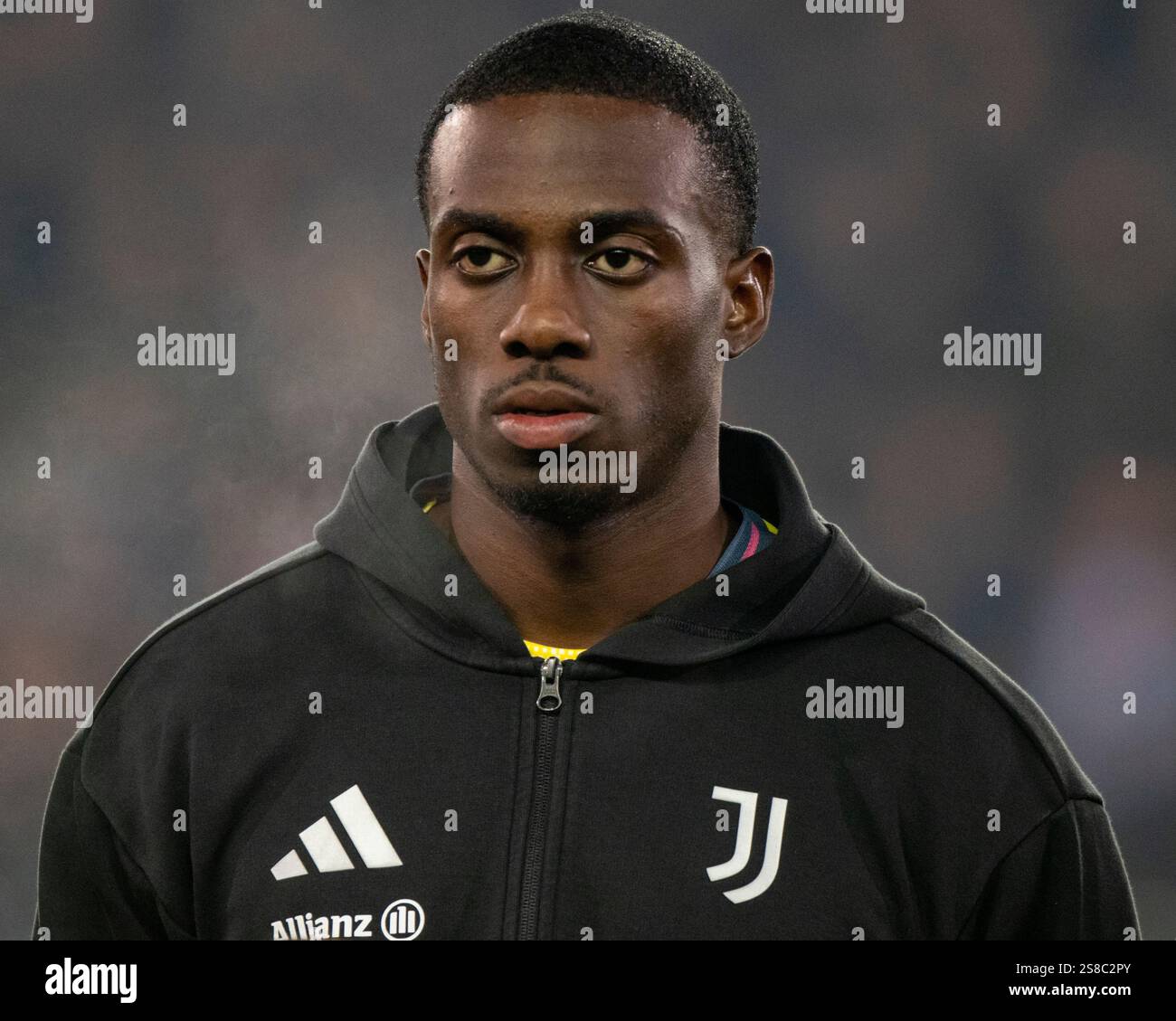 Bruges, Belgium. 22nd Jan, 2025. Timothy Weah of Juventus during the ...