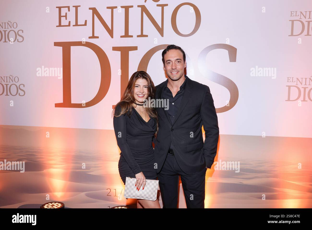 El Nino Dios Film Premiere Sabrina Rubio and Gonzalo Garcia attend the ...