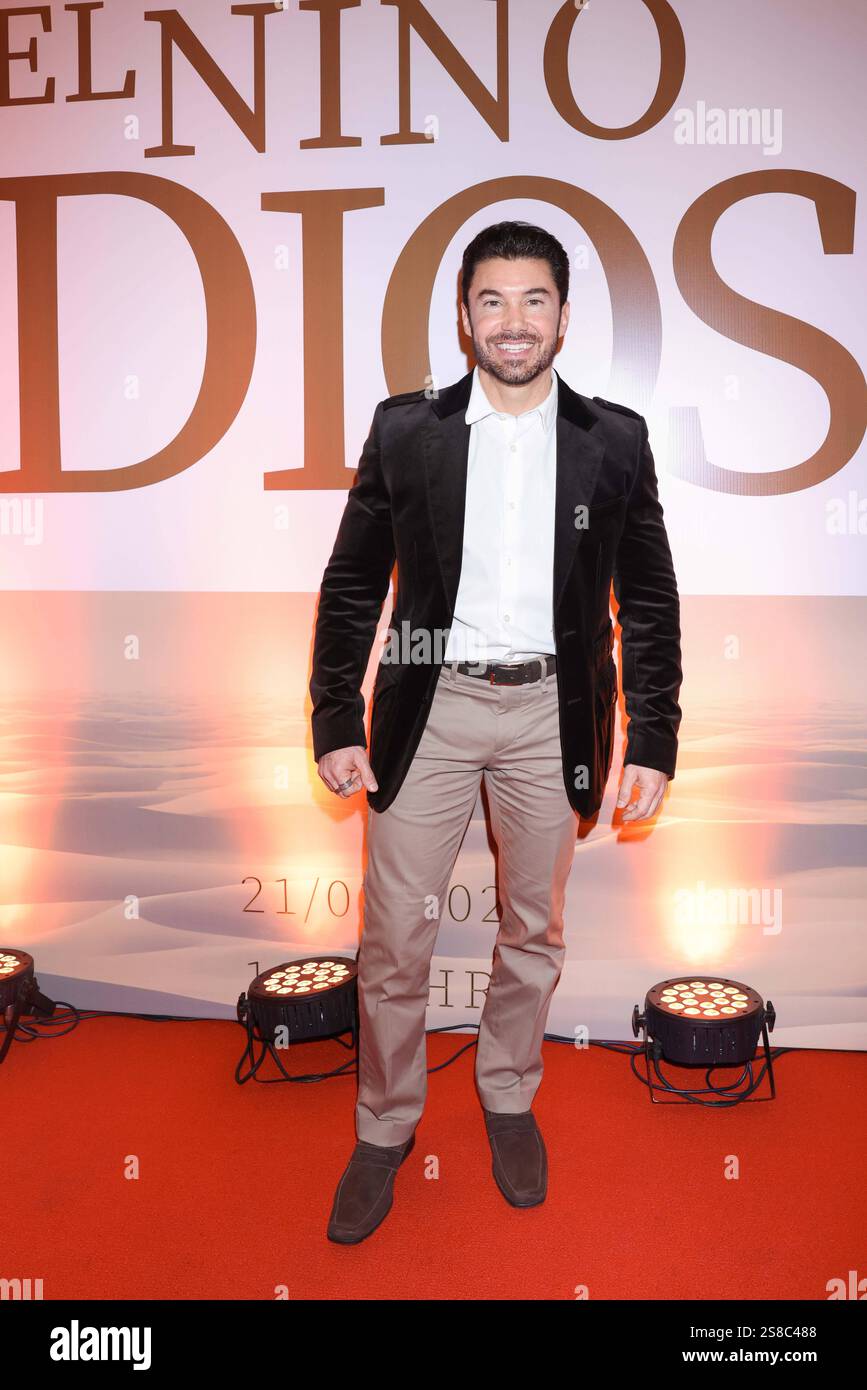 El Nino Dios Film Premiere Mundo Siller attends the red carpet for the ...