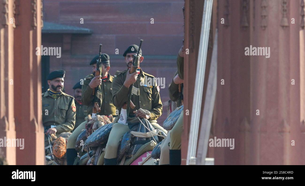 New Delhi, India. 21st Jan, 2025. NEW DELHI, INDIA - JANUARY 21: Indian ...