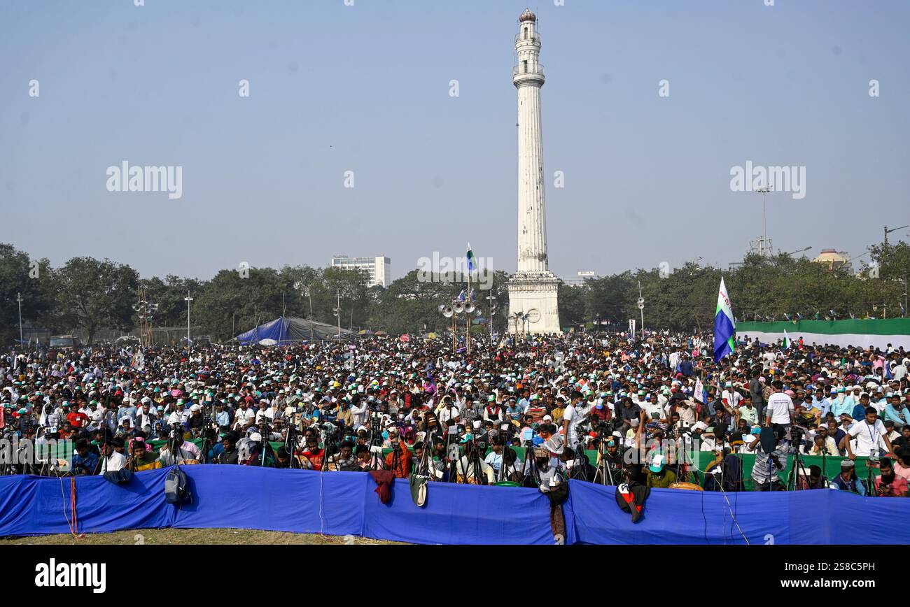 Kolkata, India. 21st Jan, 2025. KOLKATA, INDIA - JANUARY 21: Indian ...