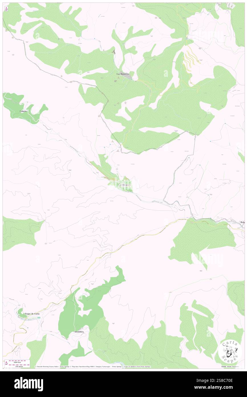 Las Mestas, Provincia de Cáceres, ES, Spain, Extremadura, N 40 25' 31 ...