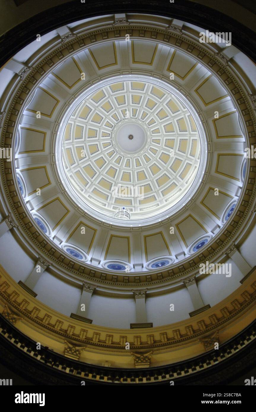 Colorado State Capitol. The building was designed by Elijah E. Myers ...