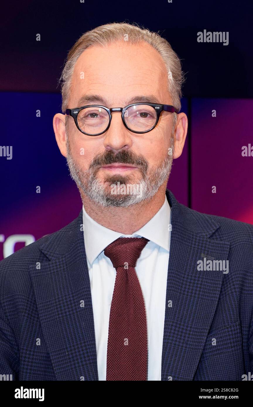 Jan Fleischhauer in der ARD-Talkshow maischberger im Studio Berlin ...