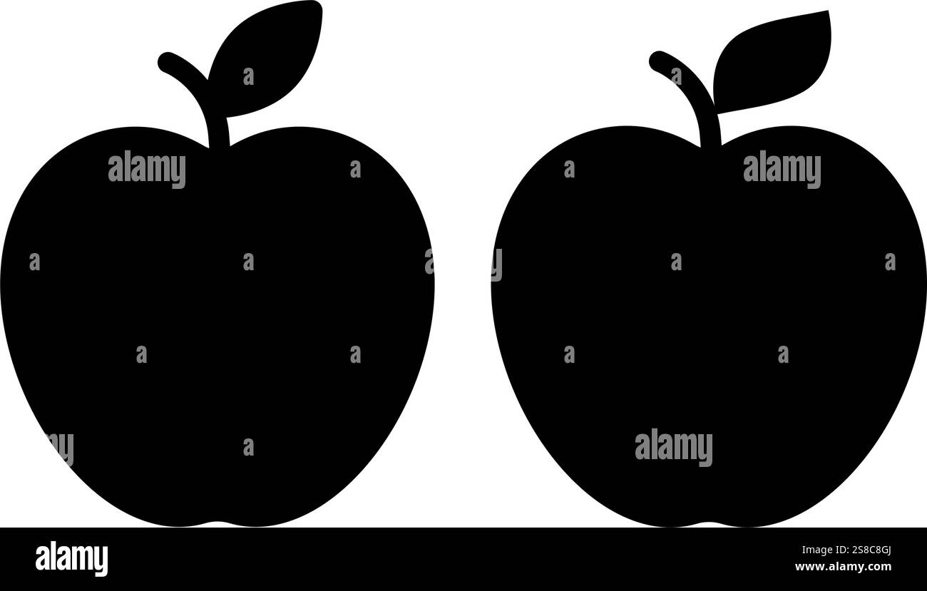 Apple fruit icon simple design Stock Vector Image & Art - Alamy